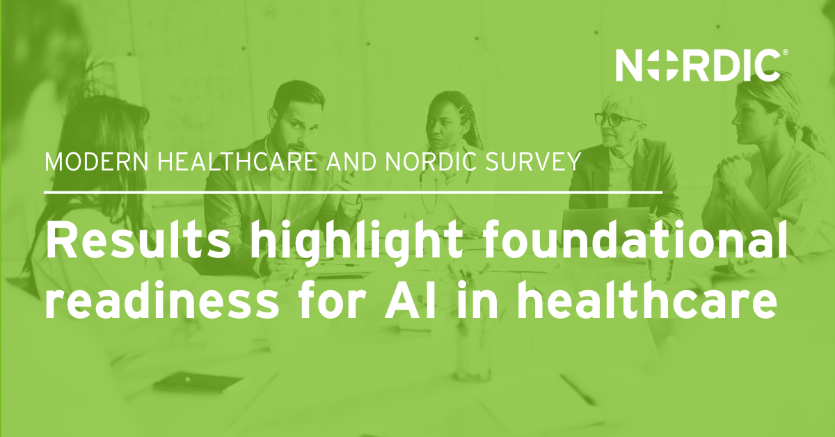 Survey highlights foundational readiness for AI in healthcare