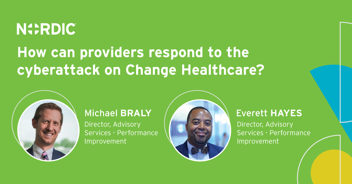 How can providers respond to the cyberattack on Change Healthcare?