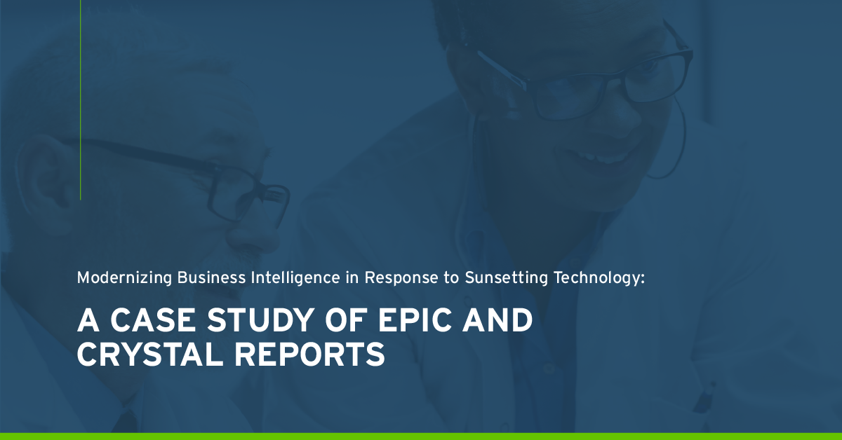 Modernizing Business Intelligence in Response to Sunsetting Technology ...