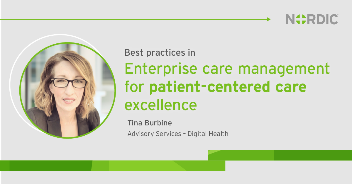 Best practices in enterprise care management for patient-centered care ...