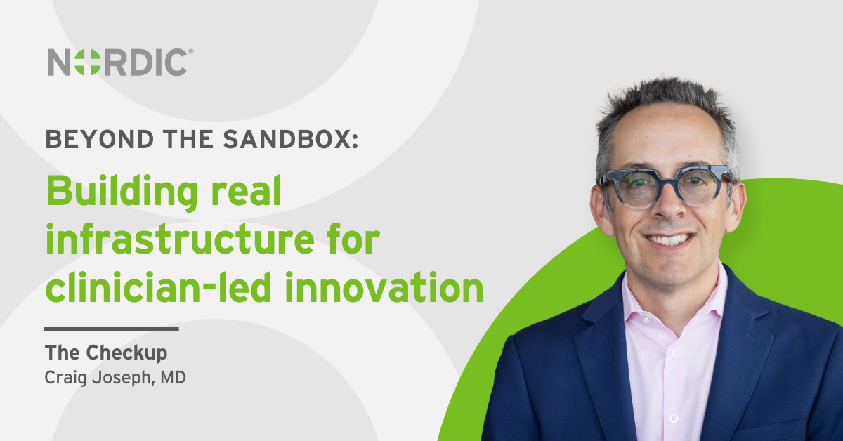 Beyond the sandbox: Building real infrastructure for clinician-led ...
